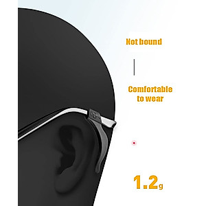 12 Pairs Eyeglasses Ear Grips, Anti Slip Elastic Comfort Glasses Retainers For Spectacle Sunglasses Reading Glasses Eyewear YJEG Yjeg001