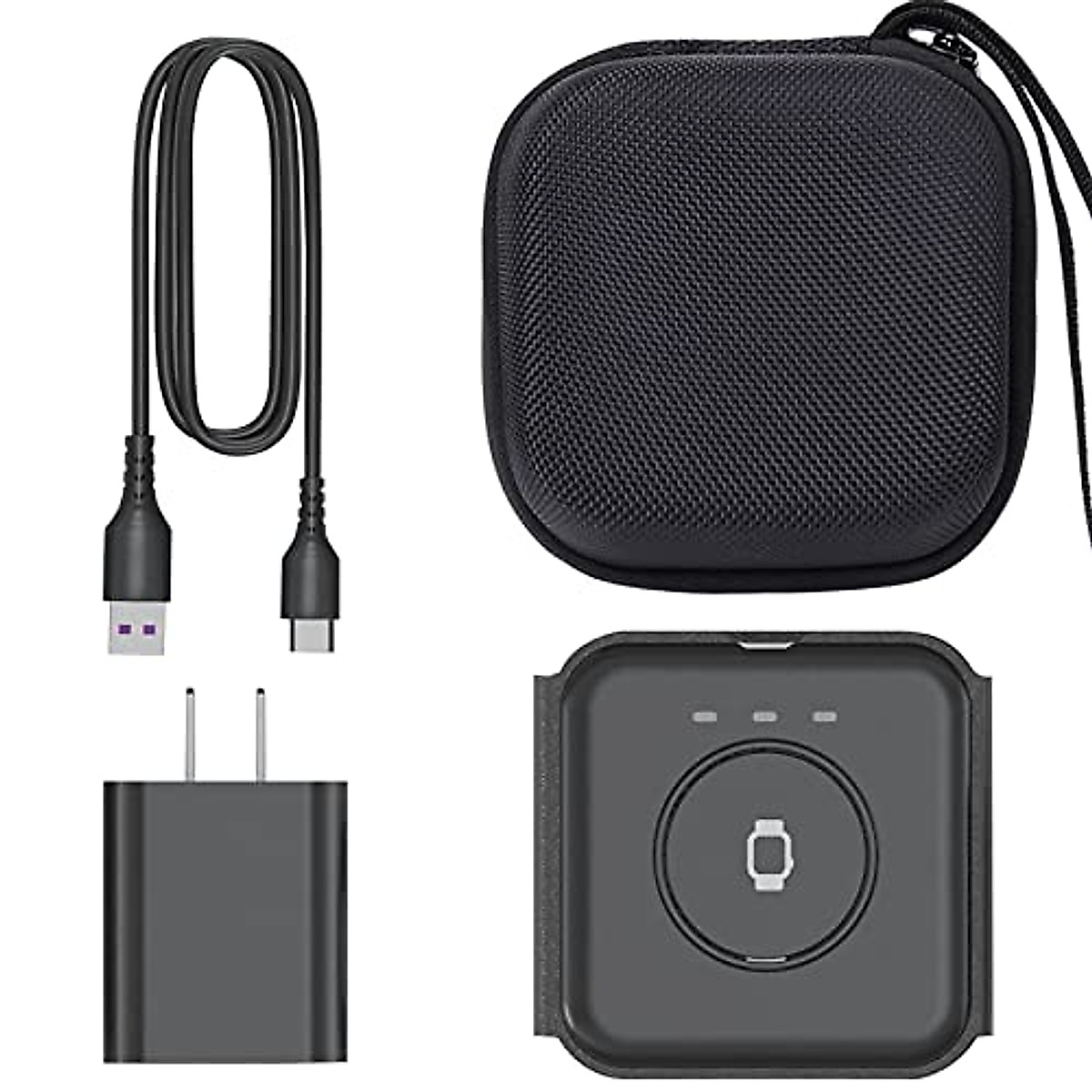 Khanka Hard Travel Case Replacement for UCOMX Nano 3 in 1 Wireless Charger,Magnetic Foldable Charging Station, Case Only