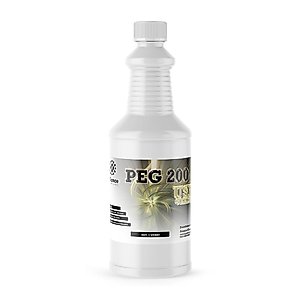 Polyethylene Glycol 200 (PEG 200) - 1 Quart Bottle (32 fl oz.) - Versatile Polymer Used in pharmaceuticals, Cosmetics, and Personal Care Products for its lubricating and moisturizing Properties.