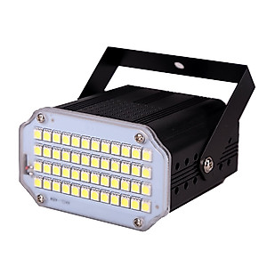 48Led Strobes Lights, Outdoor Strobe Lights for Party, The Evictor Strobe Light for Halloween, White Strobe Light Flash Disco Light