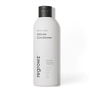 Regrowz Miracle Hair Volume Conditioner 7oz - For Fine,Thin Hair - Boost Shine & Thickness - Suitable for Men and Women - Hair Growth Repair Treatment with Biotin
