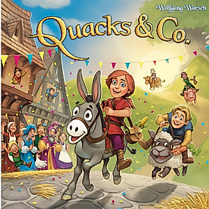 CMYK Quacks and Co. - A Kid Friendly Version of The Hit Push Your Luck Game