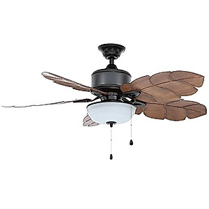 Home Decorators Collection 51422 Palm Cove 52 in. Natural Iron Ceiling Fan
