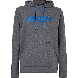 Oakley Men's B1B Pullover Hoodie 2.0, New Athletic Grey/Ozone, X-Large