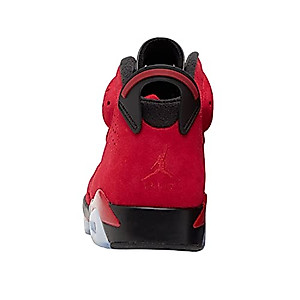 NIKE AIR Jordan 6 Retro Toro Bravo Men Basketball Sneakers Varsity RED/Black CT8529-600, 12.5 Women/11 Men