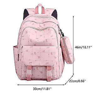 AWPXTKH Students Backpacks for School as Gifts to Boy or Girl Friends School Bag Cute Bag for Teens Child