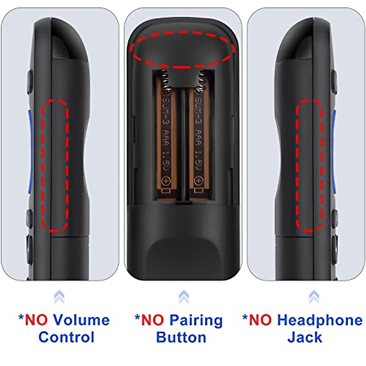 LOUTOC Universal Replacement Remote Control Compatible with Roku Express, for Roku Premiere, for Roku Box, for Roku Player, for Roku 1 2 3 4 -【NOT for Stick or TV】