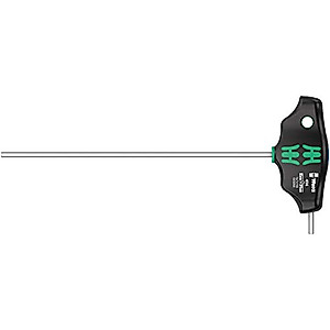 Wera - 5023451001 454/10 HF Set Imperial 1 Screwdriver Set T-Handle Screwdrivers Hex-Plus with Holding Function, Imperial, 10 Pieces