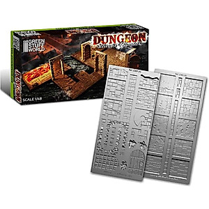 Green Stuff World for Models and Miniatures Dungeon Silicone Molds 2383