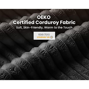 Cloud Oversized Modular Sofa, 160" Corduroy Wide Seat Sectional with Reversible Chaise, Shaped Couches Modern Comfy Fluffy Cushion Sleeper Sofa Bed with Convertible Ottoman for Living Room 6 Seater