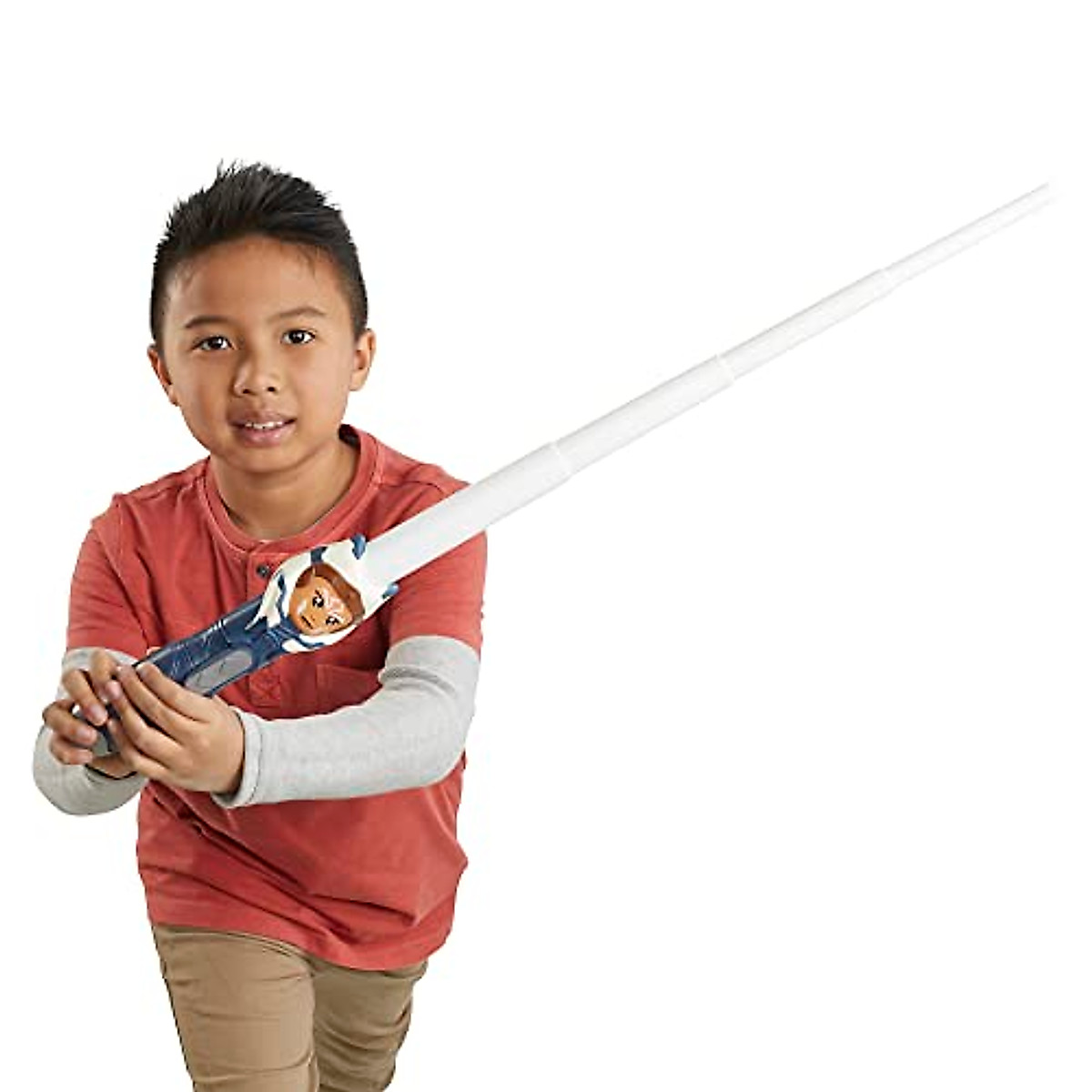 STAR WARS Lightsaber Squad 3-Pack, The Mandalorian, Ahsoka, and Darth Vader Lightsabers, Toys for 4 Year Old Boys and Girls (Amazon Exclusive)