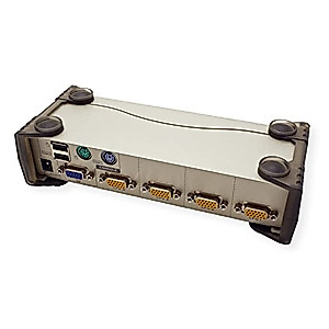 ATEN CS84U 4-Port PS/2-USB KVM VGA Switch - Control up to 4 VGA Computers for Windows, Linux, Mac, and Sun