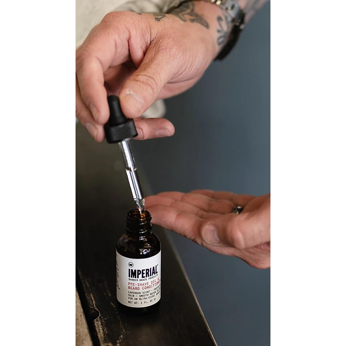 Imperial Barber Pre-shave Oil & Beard Conditioner, 1 oz