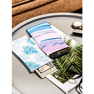 12 Pieces Squeeze Top Sunglasses Pouch Eyeglass Cases Eyeglass Holder Storage