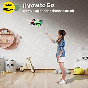 Holy Stone HS210F Mini Drone for Kids, Green & Blue, Toy Gift for Boys and Girls