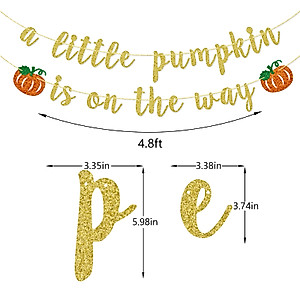 A little Pumpkin Is On The Way Banner, Little Pumpkin Baby Shower Banner, Pumpkin Theme, Gender Reveal, Fall Themed Party Decorations
