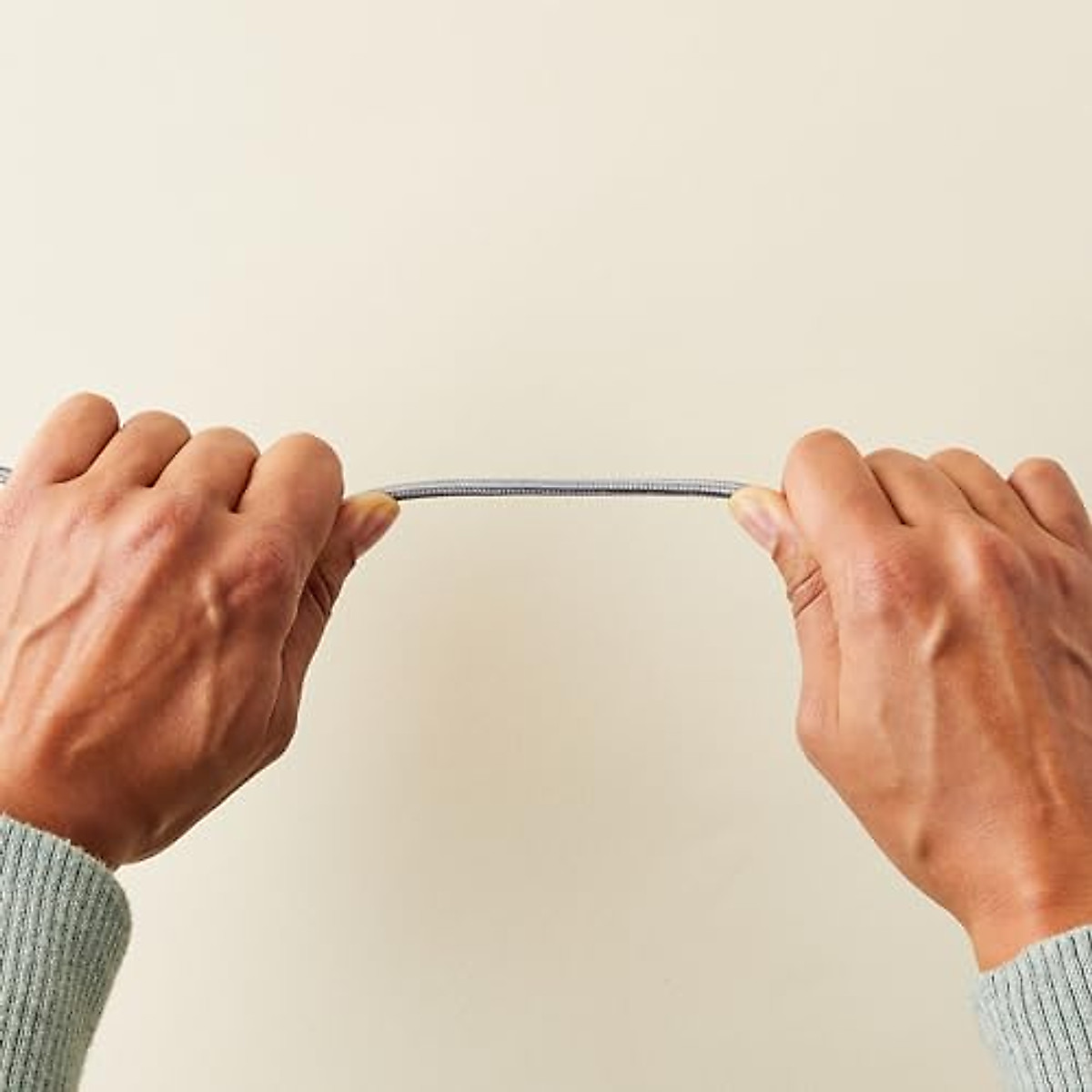 Amazon Basics USB-A to Lightning Charger Cable, Nylon Braided Cord, MFi Certified for Apple iPhone 14 13 12 11 X Xs Pro, Pro Max, Plus, iPad, 10,000 Bend Lifespan, 3 Foot, Dark Gray