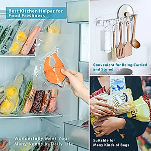 Handheld Vacuum Sealer, Cheweetty 3 In 1 Mini Bag Sealer Heat Seal with Cutter/Electric Ball Pump with Needle and Nozzle for Football Basketball Balloon/Portable Hand Vacuum Machine for Food Saver