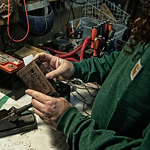 Carhartt Men's Rugged Leather Triple Stitch Wallets, Available in Multiple Styles, Brown (Trifold), One Size