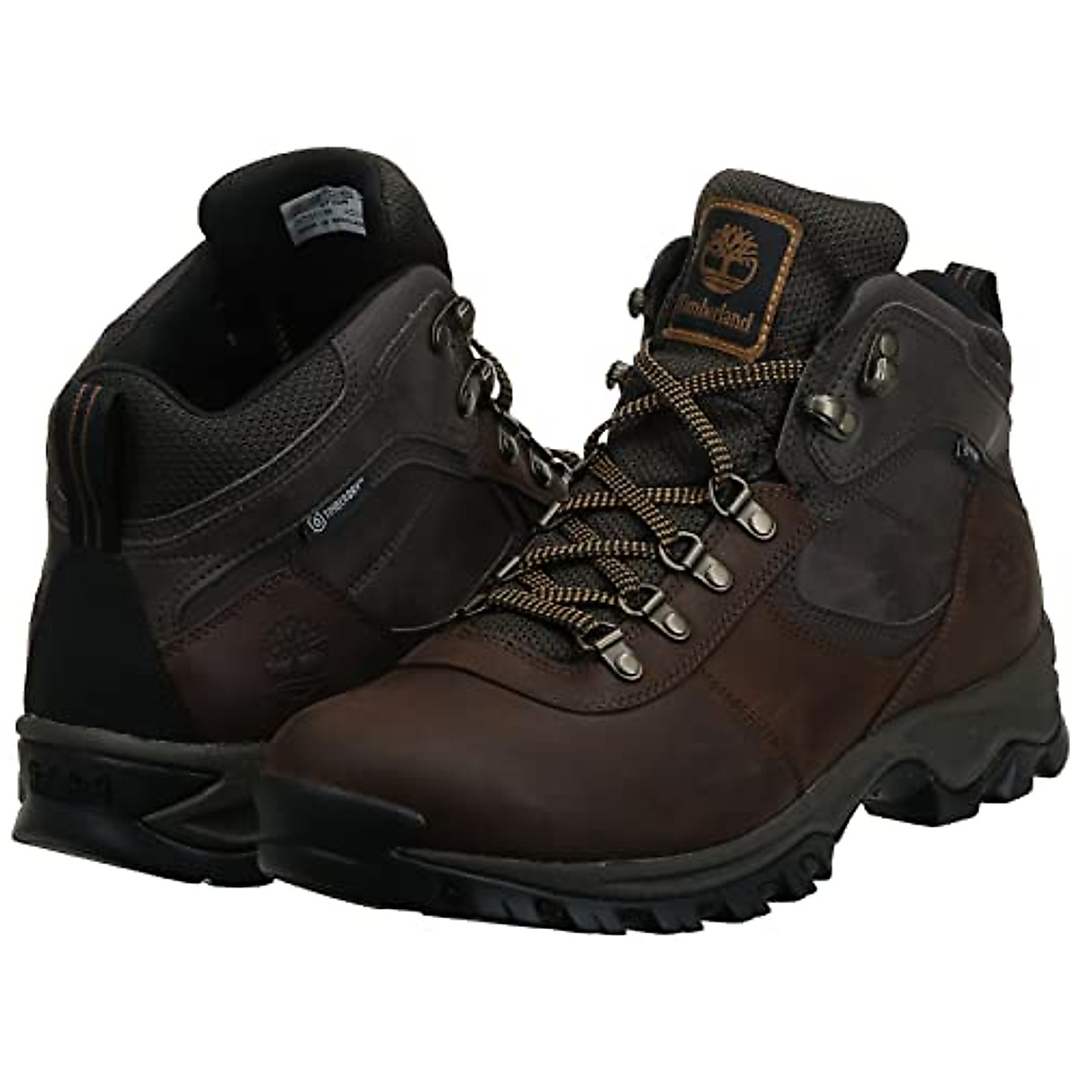 Timberland Men's Anti-Fatigue Hiking Waterproof Leather Mt. Maddsen Boot, Brown, 12