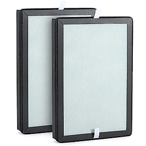 2 Pack J022-U+V/ J022 Replacement Filter,Compatible with MISSUE J022, Pre-Filter, H13 True HEPA and Carbon Filter