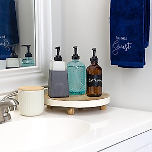 Cornucopia Brands 28-400 Replacement Pumps for Soap Dispensers/Lotion Bottles (6-Pack); Plastic Standard Size Replacement Pump Parts w/ 9-Inch Dip Tubes