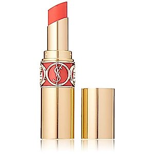 Yves Saint Laurent Rouge Volupte Shine Lipstick No.12 Corail Incandescent for Women, 0.15 Ounce