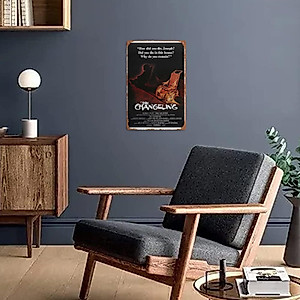 The Changeling Professional Tin Poster- Ideal Wall Decor for Bars, Cafes, Offices, Restaurants, Homes, Gardens, Shops, Clubs - 12 X 8 Inches