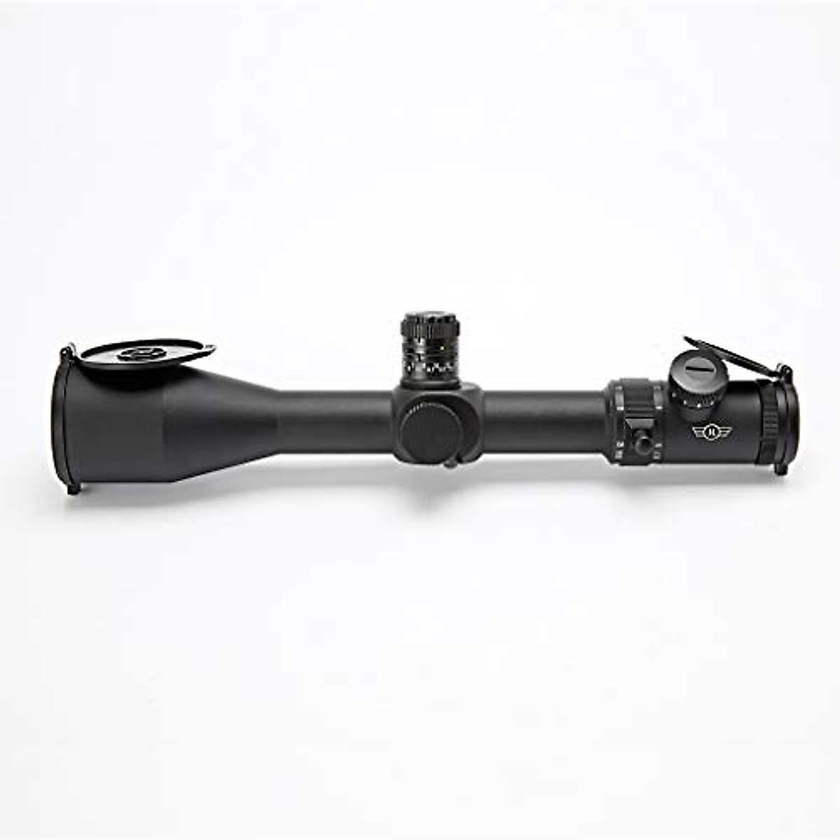 Hi-Lux Optics UD530X56-R Uni-Dial 5-30 x 56 34mm Tube Rifle Scope with Red Illuminated MIL Ranging Reticle, Black