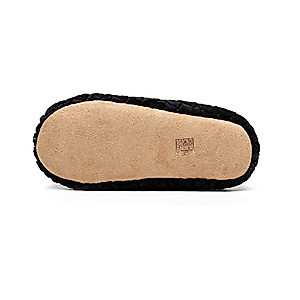 Crazy Lady Women's Fuzzy House super light Slippers Fluffy Furry Fur Slippers Scuff Outdoor Indoor Warm Cozy Plush Bedroom Shoes Soft Flat Comfy Anti-Slip（9-10）