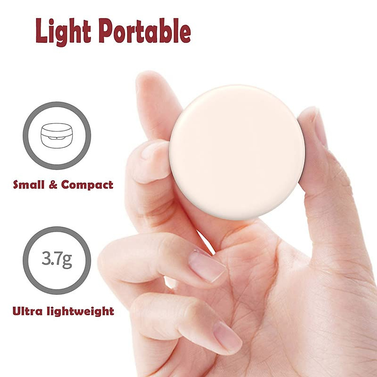 Xmenha Smallest Single Earbud Invisible Hidden Earbuds Small for Work Wireless Bluetooth Micro Mini Tiny Sleep Earbuds for Small Ears with Charging Case Noise Cancelling Ear Buds Sleepping Buds