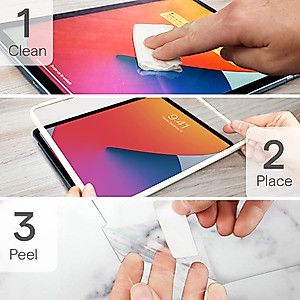 ZUGU CASE Screen Protector for iPad Pro 11 1st / 2nd / 3rd / 4th Generation & iPad Air 4 - Tempered Glass Scratch-Resistant Film - Fingerprint & Smudge-Resistant Protector