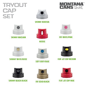 Montana Cans Montana GOLD 10 Tryout Capset Spray Paint Cap