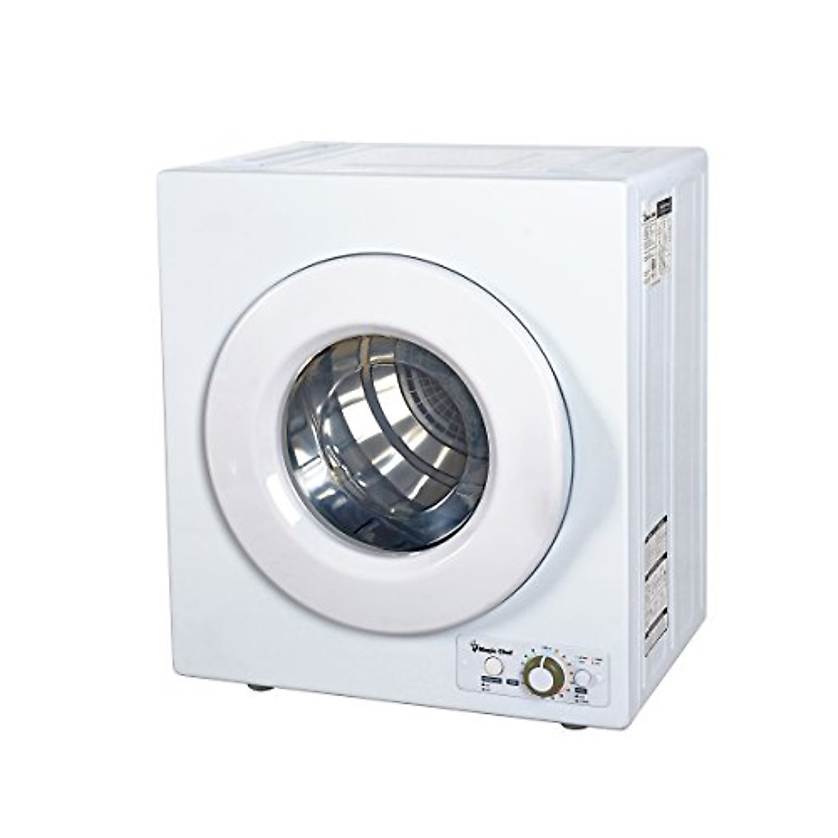 Magic Chef MCPMCSCDRY1S MCSDRY1S 2.6 cu. ft. Laundry Dryer, White