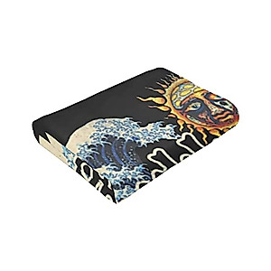 GGUWUG The Story of Sublimes Iconic Sun Blankets Throw Blanket Bed Blanket Microfiber Decorative Blanket for Sofa Living Room
