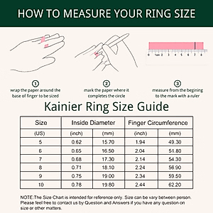 Kainier 6mm 14k Gold Plated Rings Polished Checkerboard Bands Knuckle Statement Pointer Finger Ring Comfort Fit Size 5-9
