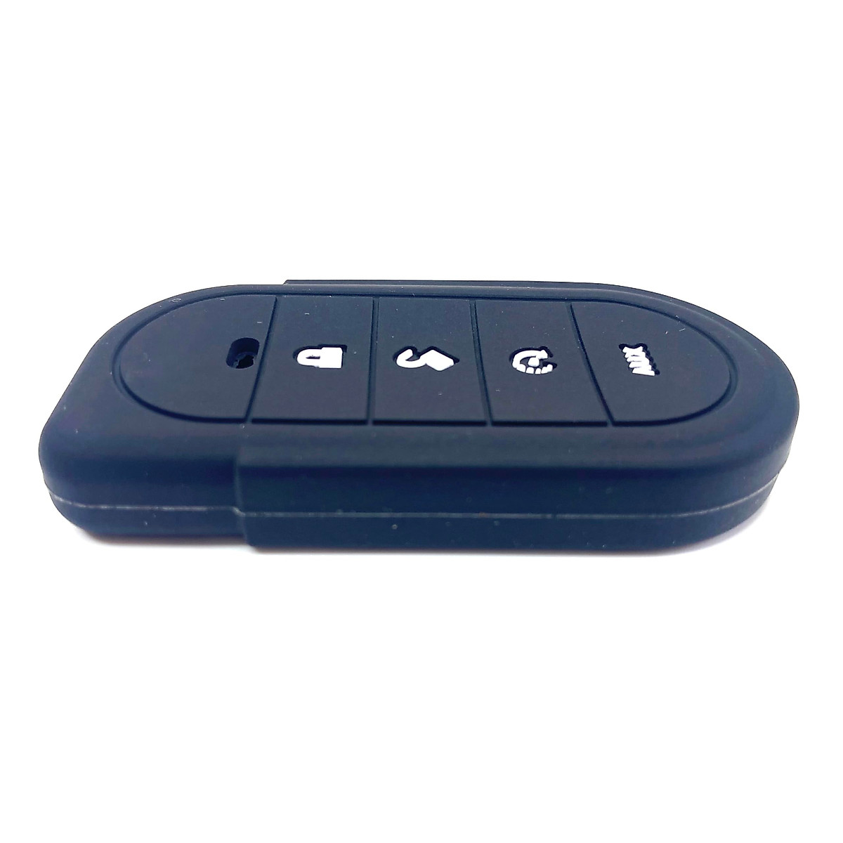 TTocenb Pack of 2 7656V 7856V Black Remote Control V2 Soft Silicone Protective Cover New Compatible Silica Gel Protective Shell Replacement for Viper Part Assembly