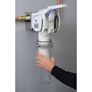 GE Smart Home Water Filter System + Premium Replacement Filter (FTHLM) | Water Filtration System Reduces Lead, Odor & More | WiFi Enabled | Three-Month Filter Life