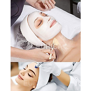 EUICAE Spa Headband Hair Wrap Sweat Headband Head Wrap Hair Towel Wrap Non-slip Stretchable Washable Makeup Headband for Face Wash Facial Treatment Sport Fits All White (White)