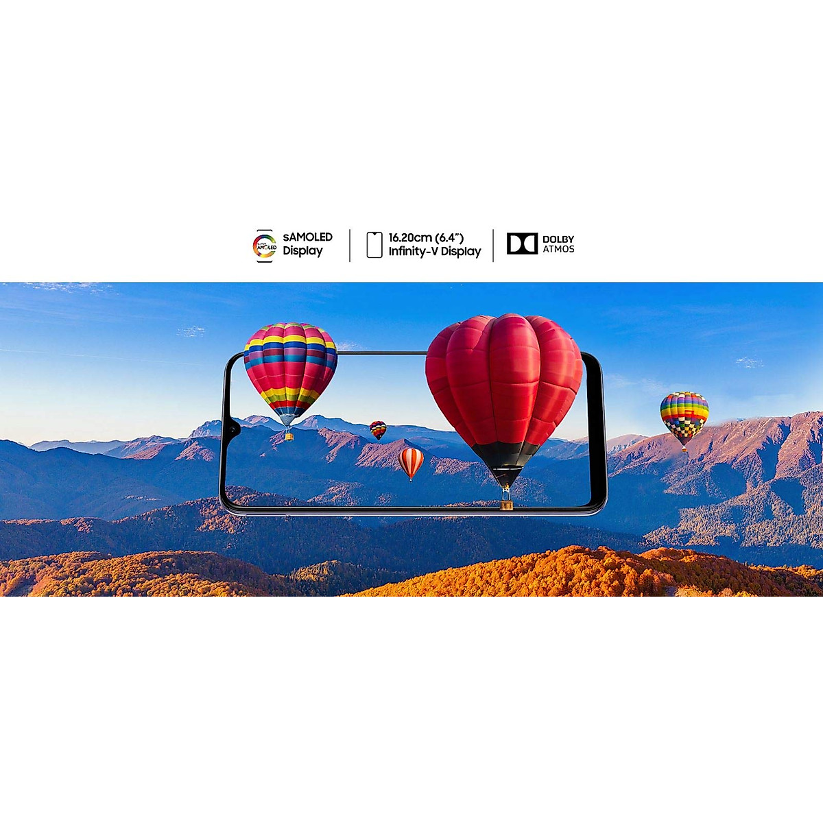 Samsung Galaxy A30S w/On-Screen Fingerprint (64GB, 4GB) 6.4", Triple Camera, Dual SIM GSM Unlocked A307G/DS - US + Global 4G LTE International Model (Prism Crush White, 64 GB)