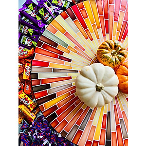 Handcrafted Wooden LAZY SUSAN Turntable, 14 or 18 Inch - Made in Mexico - Line: Italian Orange (14 or 18 inches)