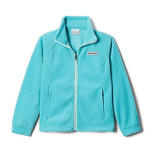 Columbia unisex-baby Benton Springs Fleece Jacket, Geyser, 12-18 Months