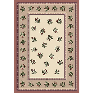 Milliken Signature Francesca 4887C / 2900 7'7" x 7'7" Lt. Rose Round Area Rug