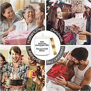 Funny Gifts for Mom Birthday Gifts,Mom Gifts from Daughter Son,Unique Mothers Day Thanksgiving Christmas Gifts,Lavender Scented Candles Gifts for Women