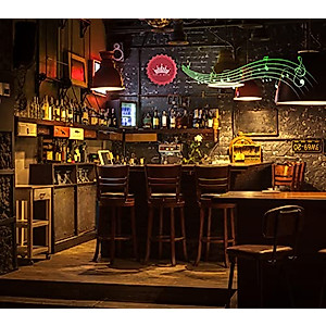 Budweiser Bluetooth Bottle Cap Speaker with Color Changing Lights - Wall Mounting Speaker - Kick Stand Speaker - FM Radio -