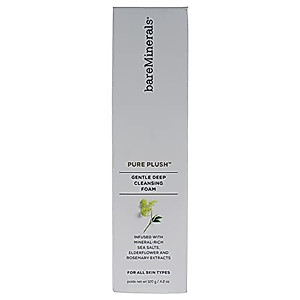 Bare Escentuals Pure Plush Deep Cleansing Foam, 4.2 Oz