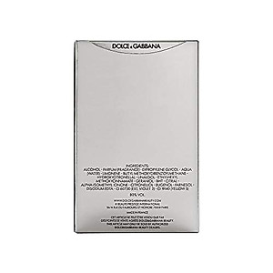 Dolce & Gabbana The One Grey For Me Eau De Toilette Spray, clear , 3.3 Ounce