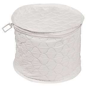 6 Piece Tabletop Quilted Vinyl Dinnerware Storage Set