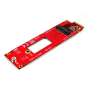 Ableconn E1S-DT156 NVMe M.2 SSD to NVMe EDSFF E1.S SSD Adapter