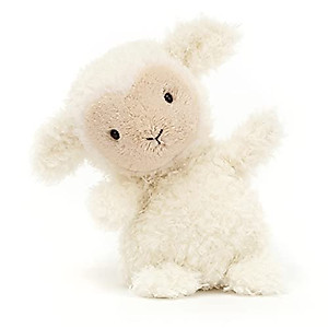 Jellycat Little Lamb Stuffed Animal, 7 inches | Lamb and Sheep Plush Toy | Classic Children's Gift
